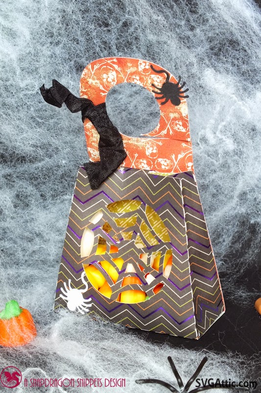 3 under 3 and more: Tutorial: Doorhanger Spider Web Box