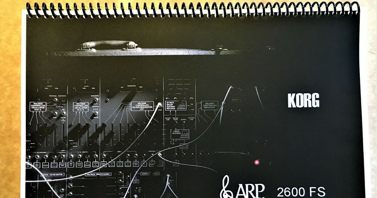MATRIXSYNTH: Korg ARP 2600 FS Patch Book