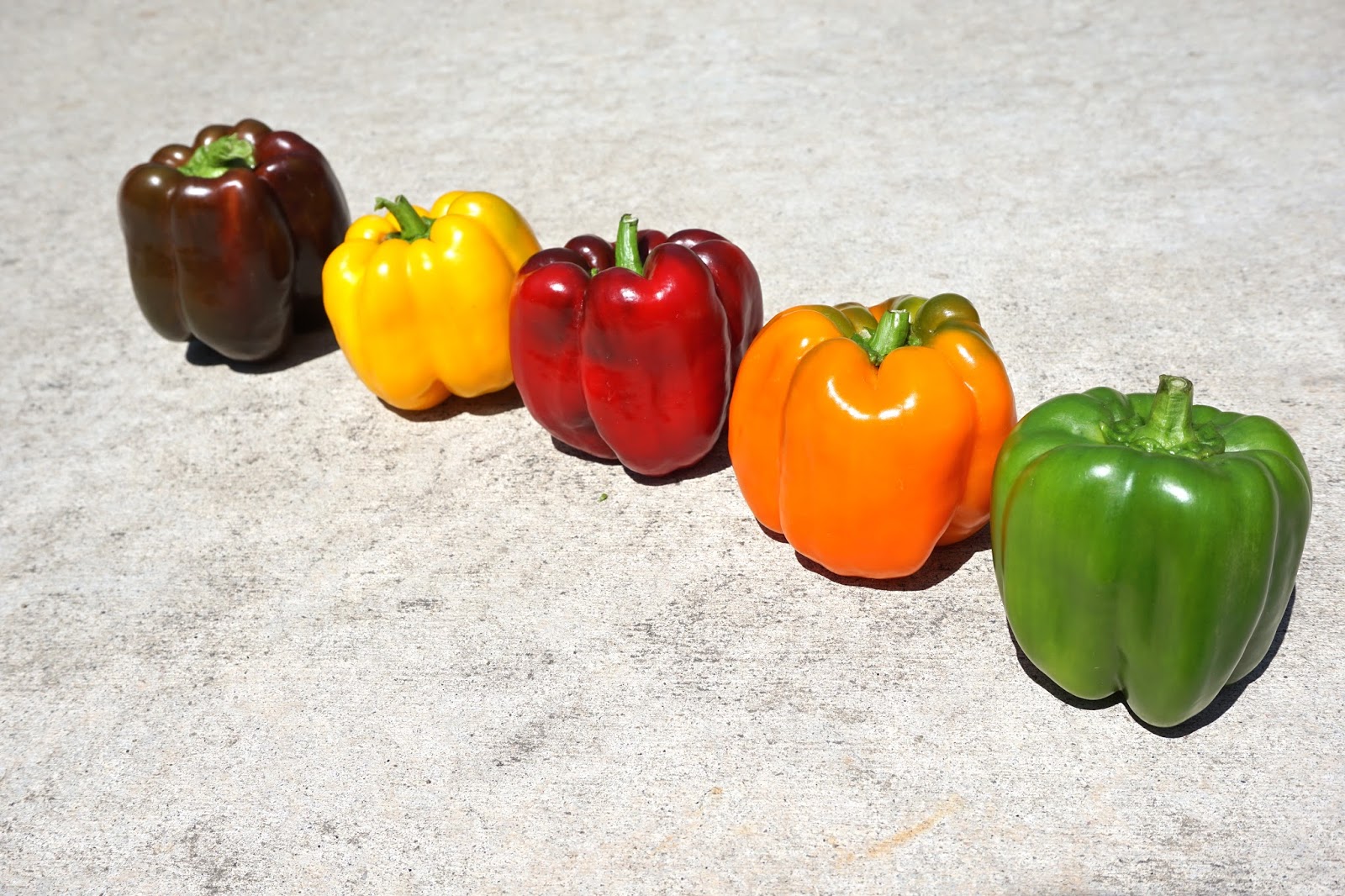 Andie's Way: A Tasty Rainbow of Bell Peppers