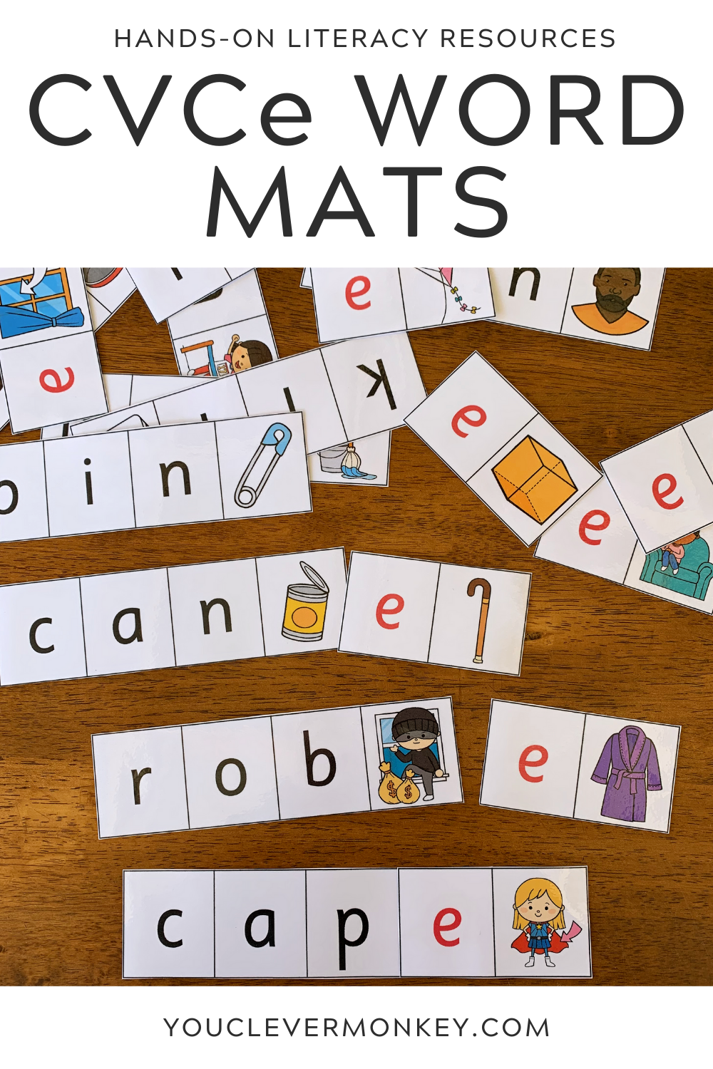 TEACHING CVCe WORDS | you clever monkey