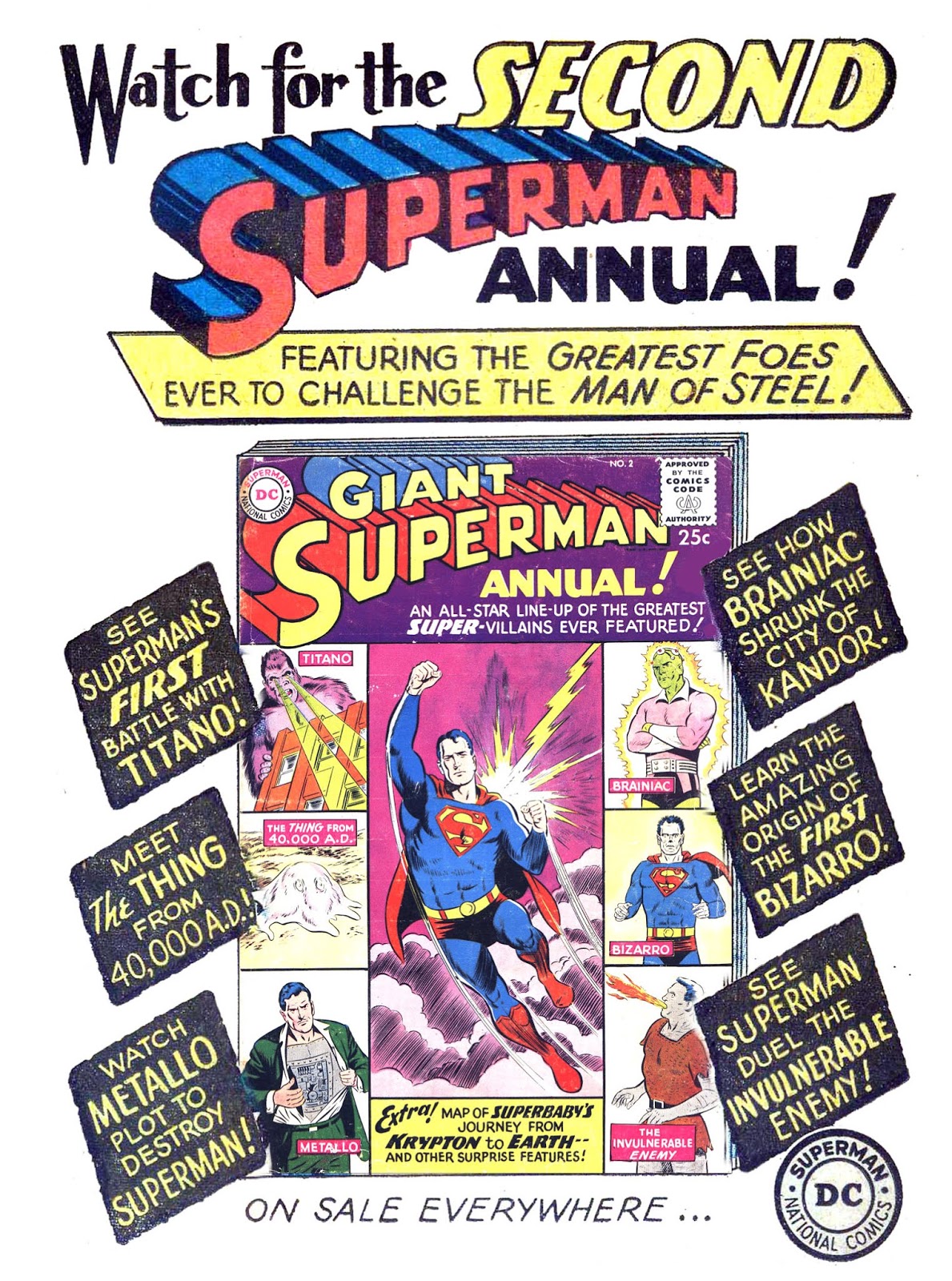 Just Imagine! The Colorful World of Comic Book House Ads: November 1960 ...
