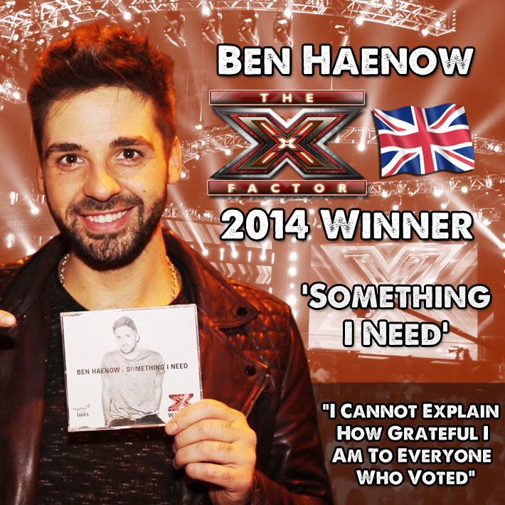 Mark Willis : Ben Haenow Wins The X Factor – But Who Topped Each Week’s ...