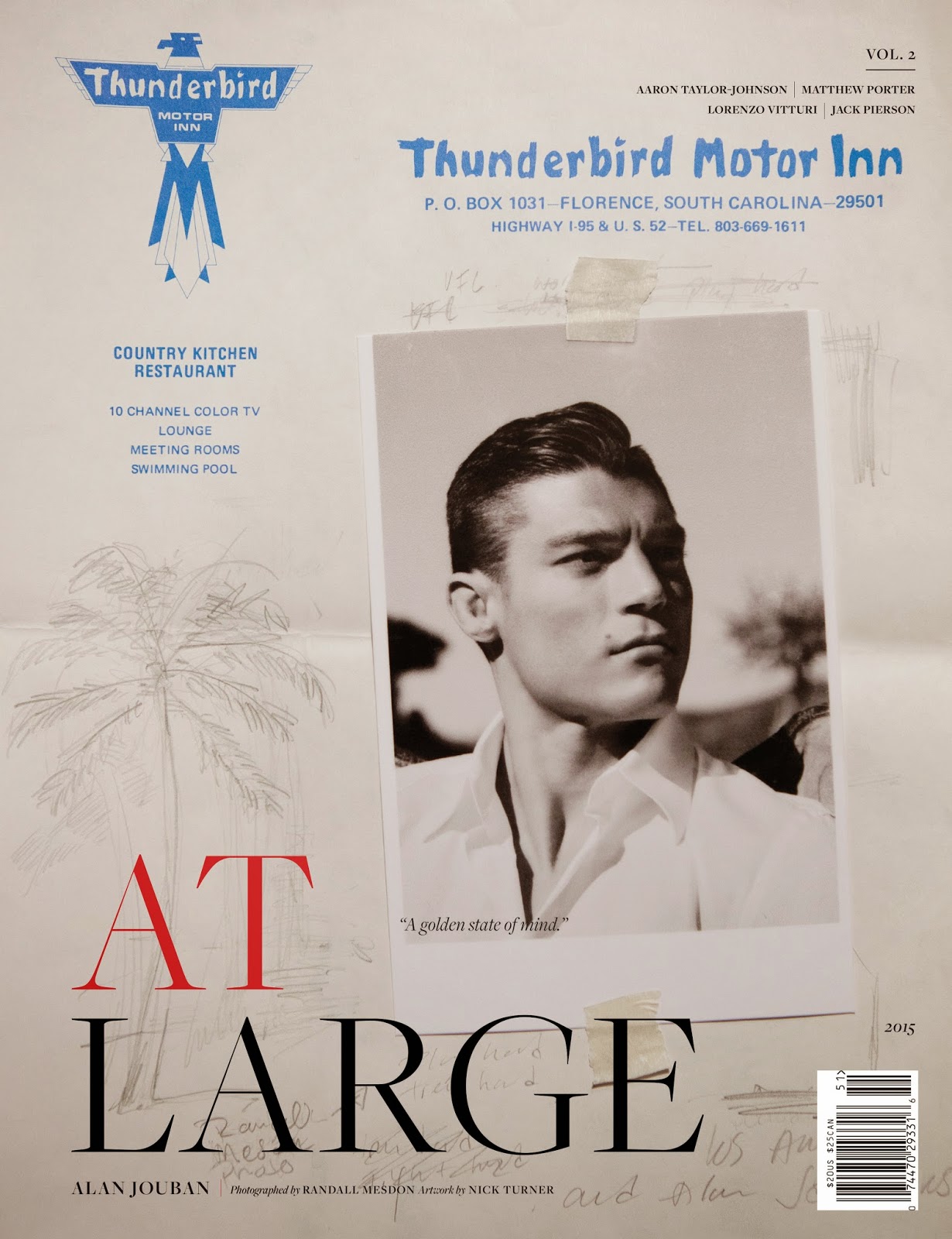 kenneth in the (212): Alan Jouban for At Large Magazine by Randall Mesdon