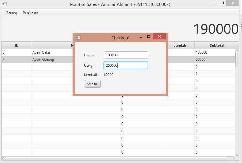 Ammar S Notes Final Project Point Of Sales