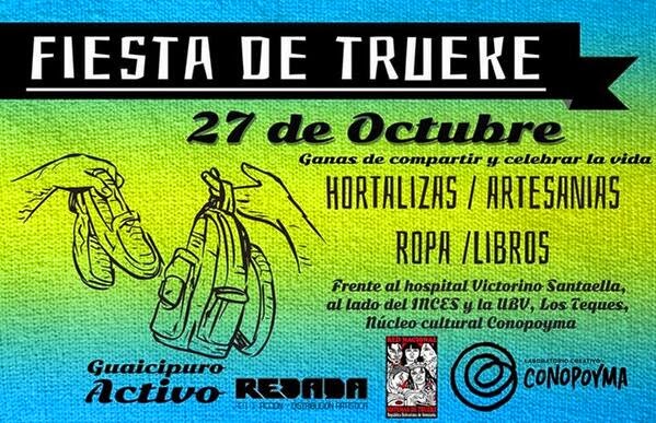Guaicaipuro Activo: Fiesta del Trueke en Los Teques