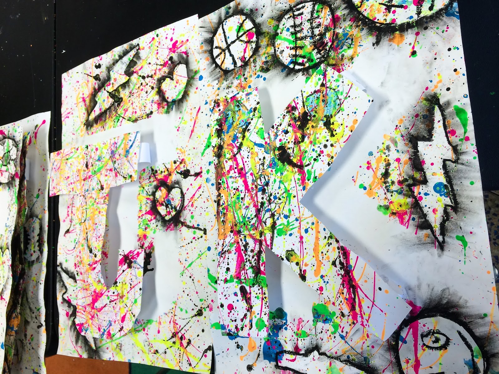 smART Class: Splatter Paint Innitials