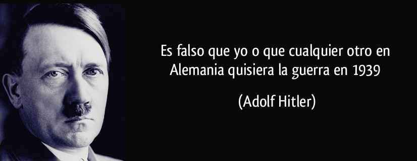Leer es nutritivo: La paz que Hitler ofrecía