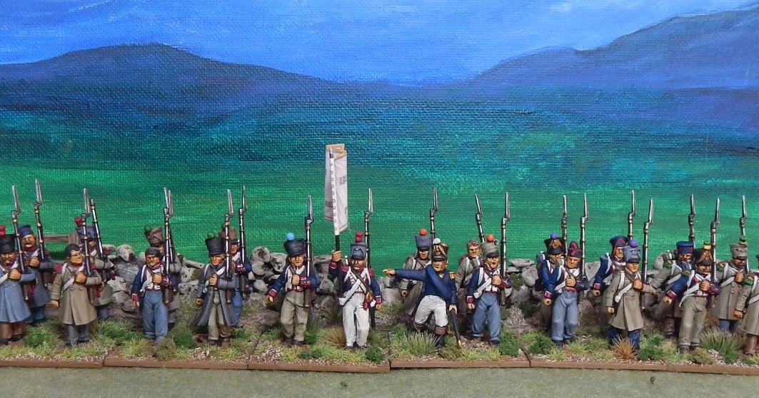 Scrivsland: 2e Bataillon, 45e Régiment de Ligne