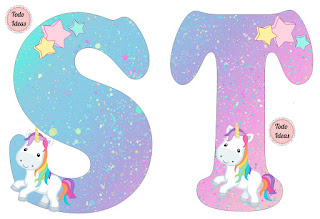 BLOG TODO IDEAS Y MAMI ES DIVERTIDA: ABECEDARIO UNICORNIO