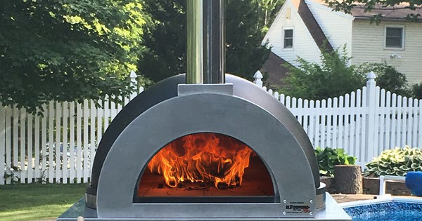 ILFORNINO ® ELITE PLUS - WOOD FIRED PIZZA OVEN - CABINET BLACK ~ ilfornino Wood Fired Pizza Oven