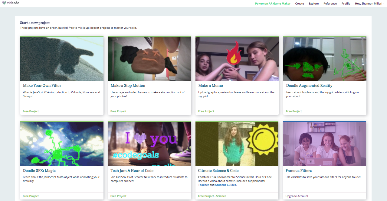 The Library Voice: Build Your Own Pokemon GO Augmented Reality Project With VidCode!