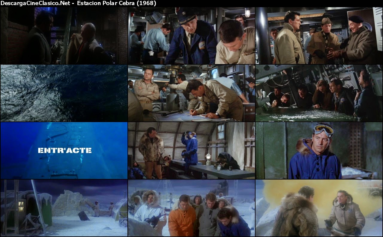 Estación Polar Cebra (1968 - Ice Station Zebra) - Imágenes de Cine Clásico