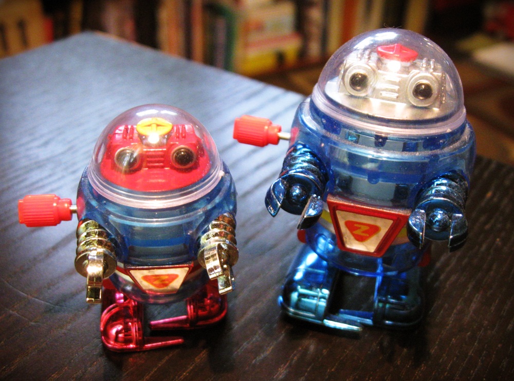 Lair of the Dork Horde: The Return of the Tomy Rascal Robots!