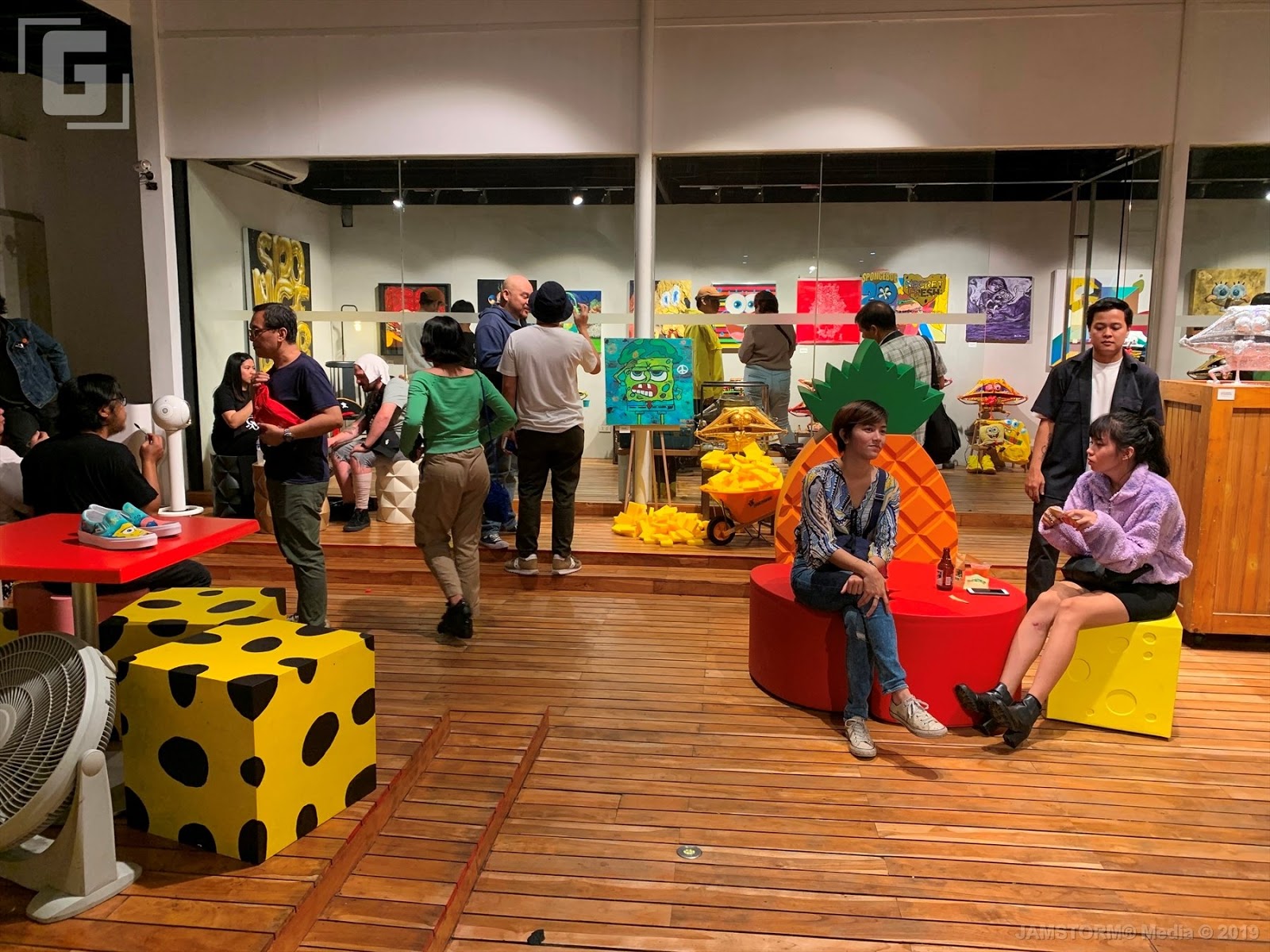 GeekMatic!: SpongeBob + Secret Fresh | Spongiest Art Show