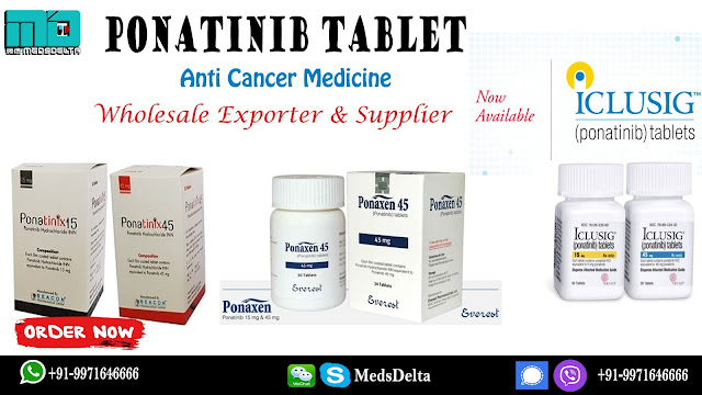 Generic Iclusig Tablet Online Supplier India | Ponatinib Wholesale ...