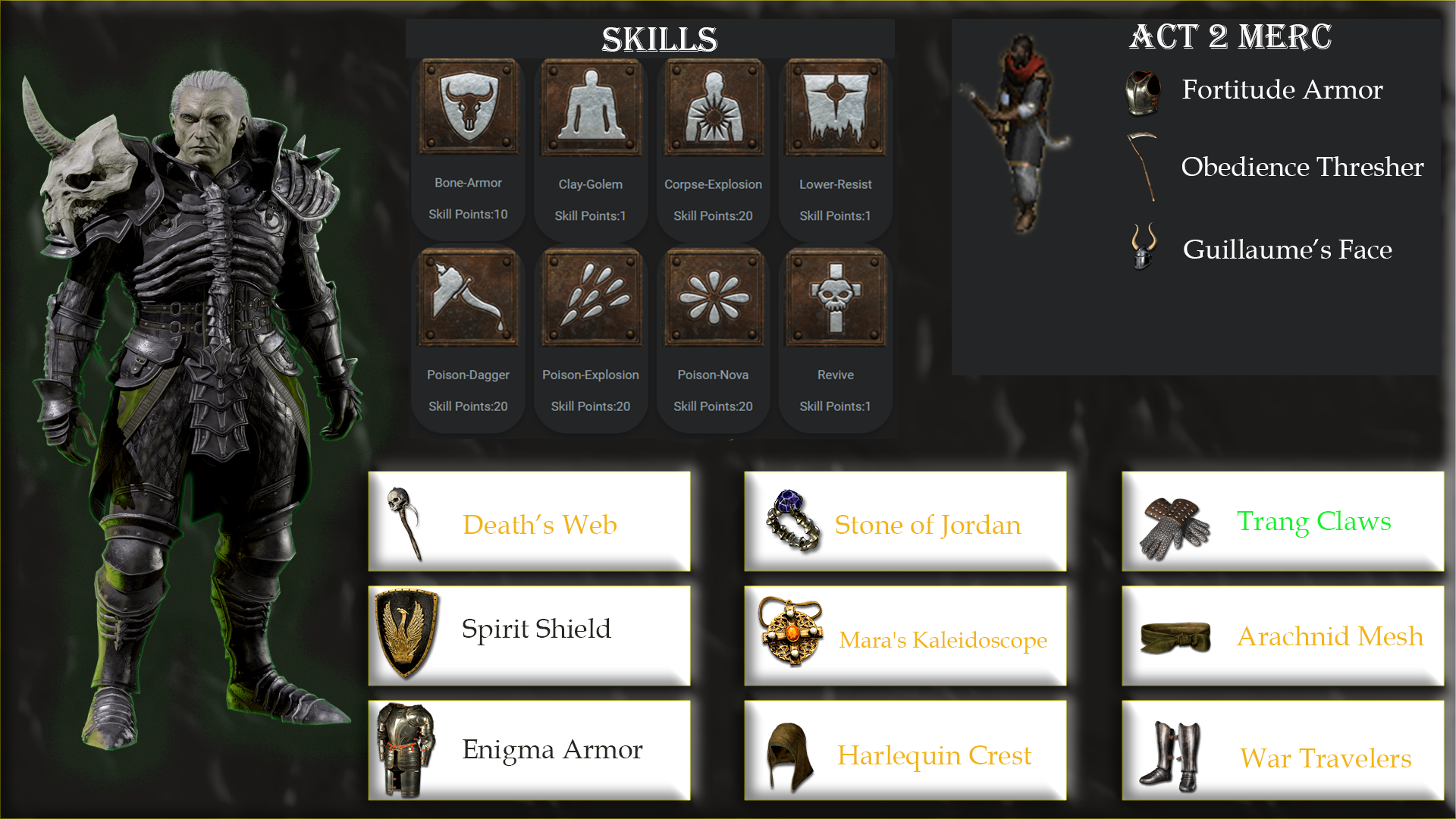 D2R Budget Build: Diablo 2 Resurrected Poison Nova Necromancer