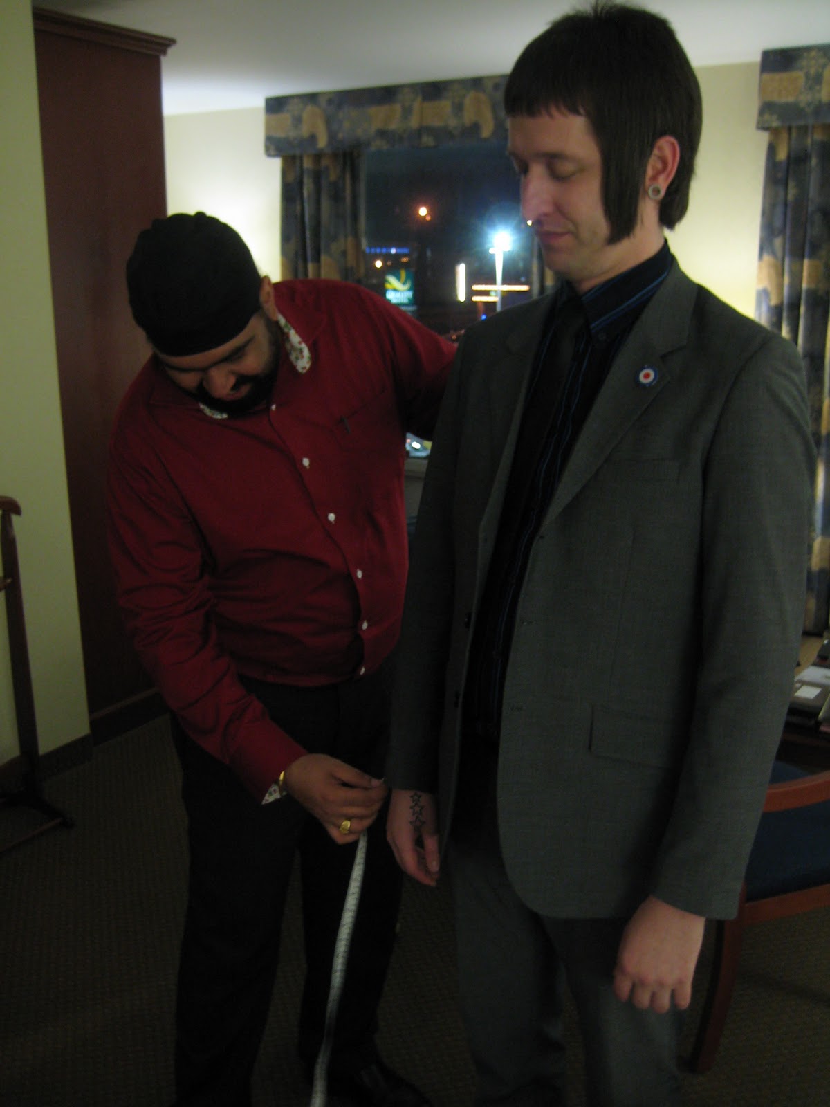 Parka Avenue: Having a custom Mod suit made for a wedding