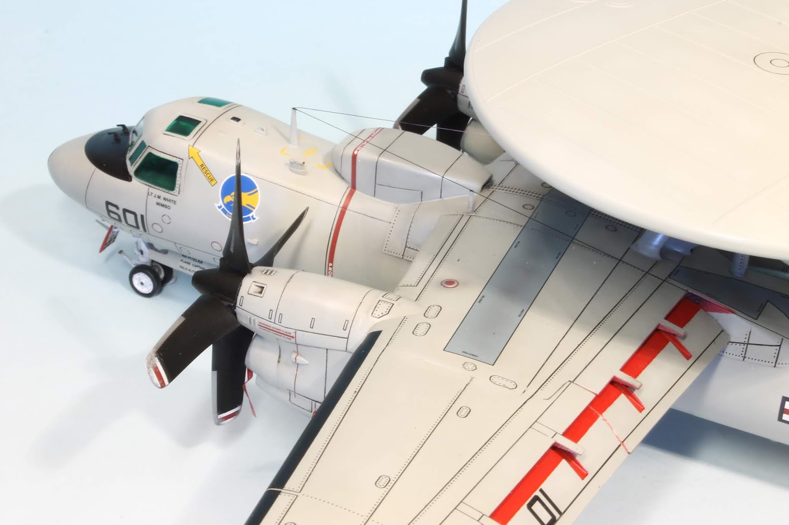 Istvan Michalko's scale models: E-2C Hawkeye, VAW-112 Golden Eagles ...