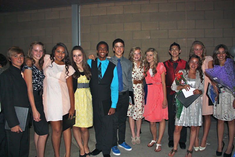 Our Jensen Journey: Ashlyn's 8th grade graduation events