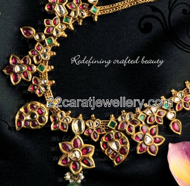 Mango Traditional Necklace - Jewellery Designs