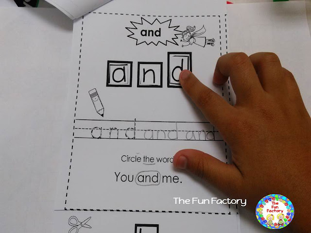 Practice Those Sight Words With FREE Sampler! - The Fun Factory