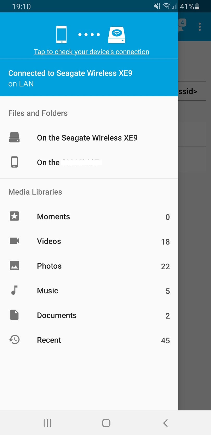 Seagate Wireless Plus 1TB external Hard Drive