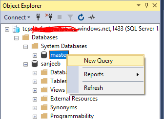 Programming Blog: Create Azure SQL User and add a sql role