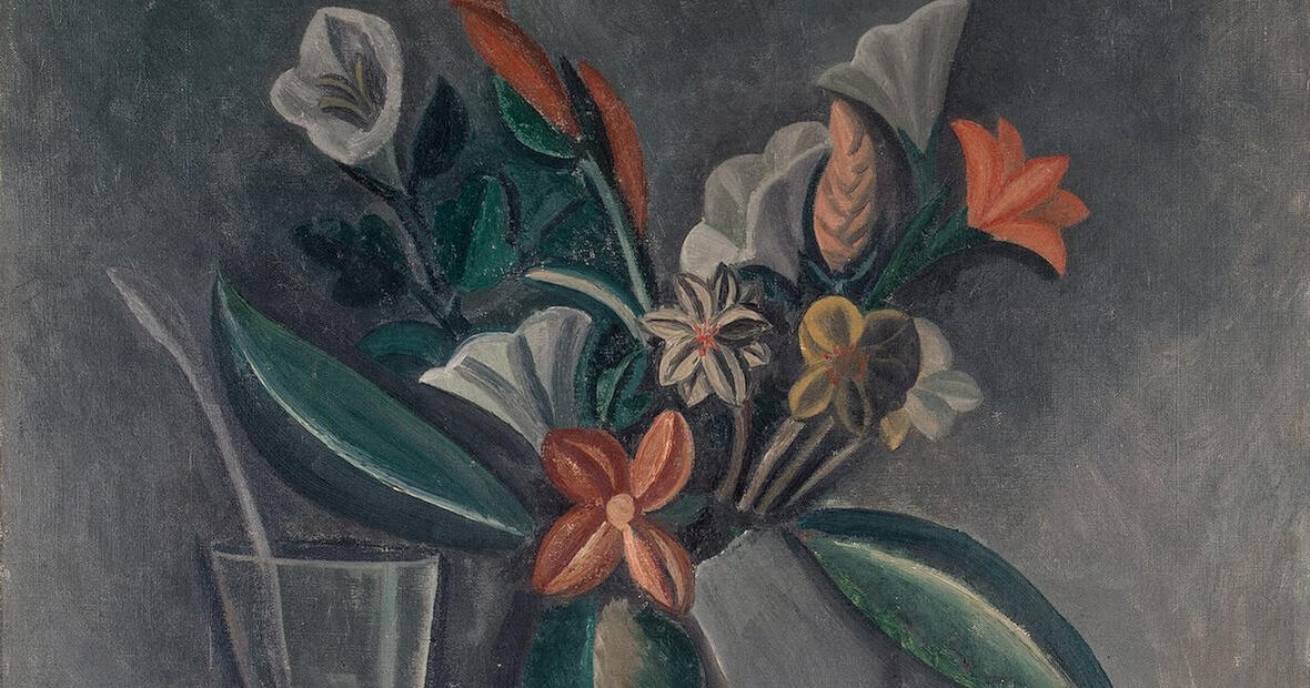 Flowers in a Grey Jar - Pablo Picasso | Endless Paintings