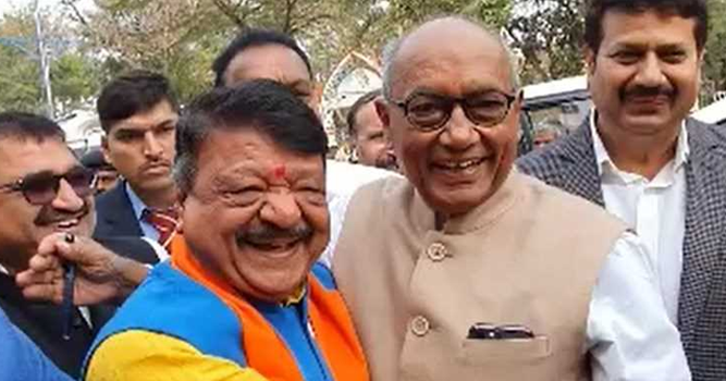 पढ़िए दिग्विजय सिंह और कैलाश विजयवर्गीय की दोस्ती की कहानी | THE STORY OF DIGVIJAY SINGH n ...