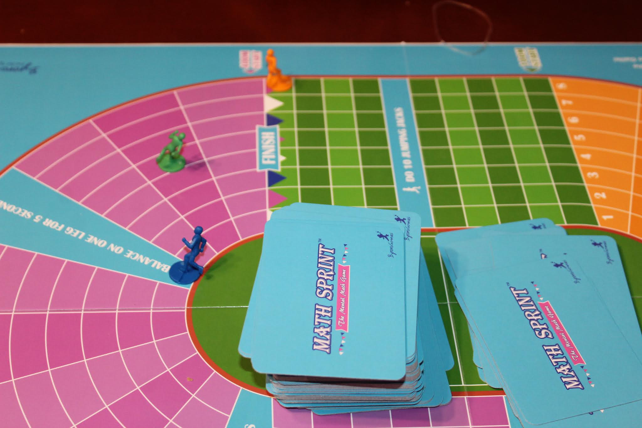 Training Happy Hearts: Sprint Along with Math Facts {A Byron's Games ...