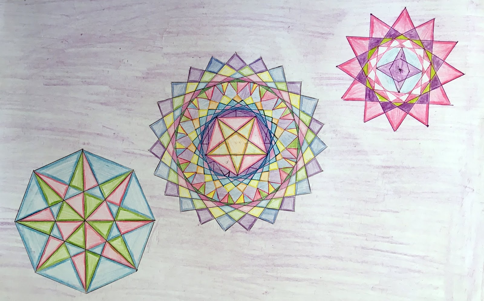 COMPOSICIONES GEOMÉTRICAS POLÍGONOS