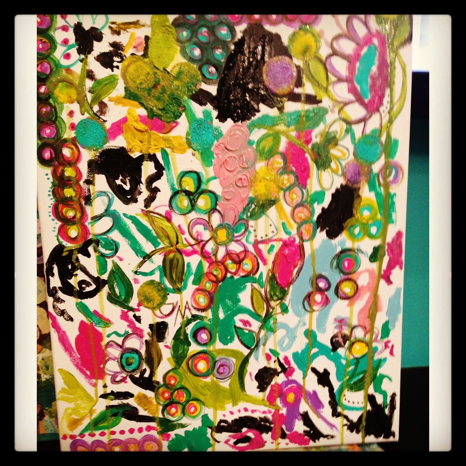 Mojoy: Gabs and Mama combined art