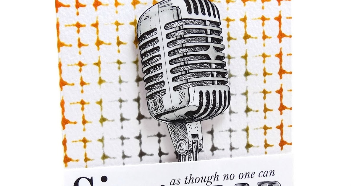 Kraft Paper Stamps: Sing