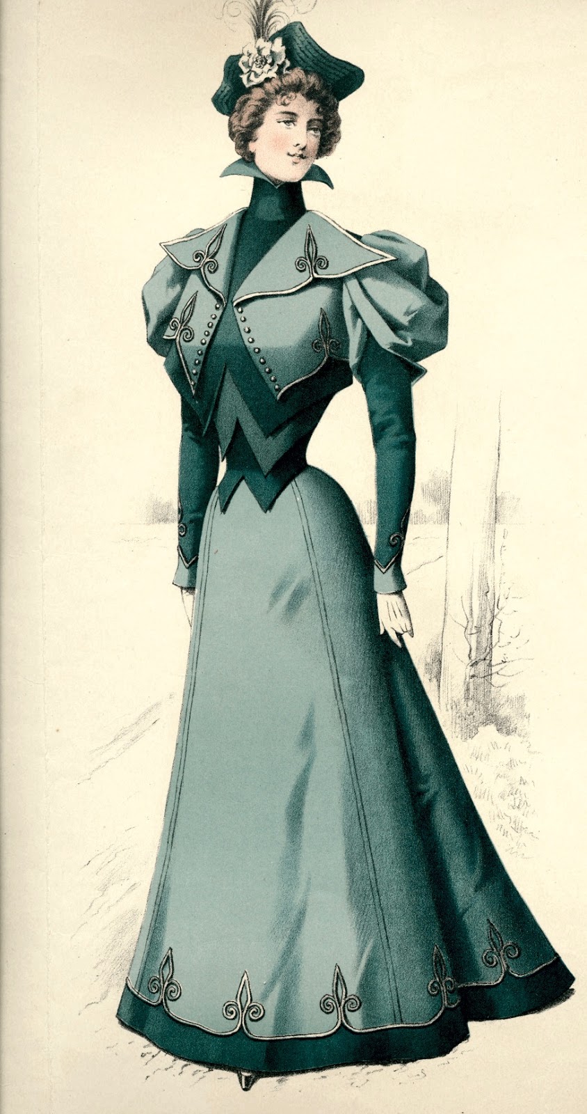 Clearly Vintage: La Arte De La Mode from June 1897