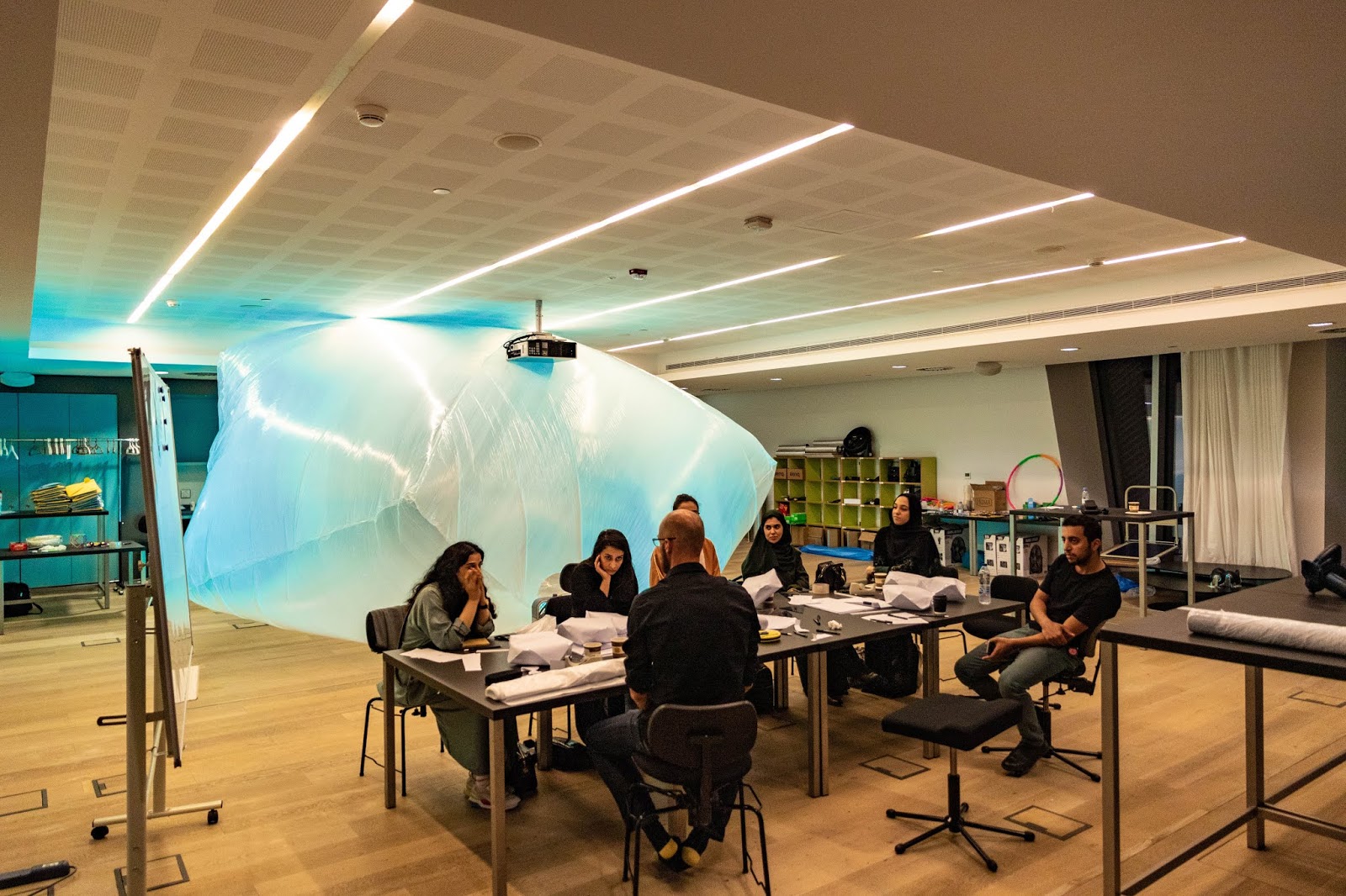 buckylab: Inflatable Space structures workshop - Ithra Tanween 2019
