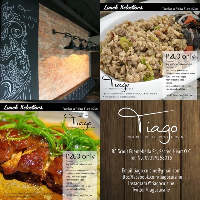 Tiago Progressive Filipino Cuisine