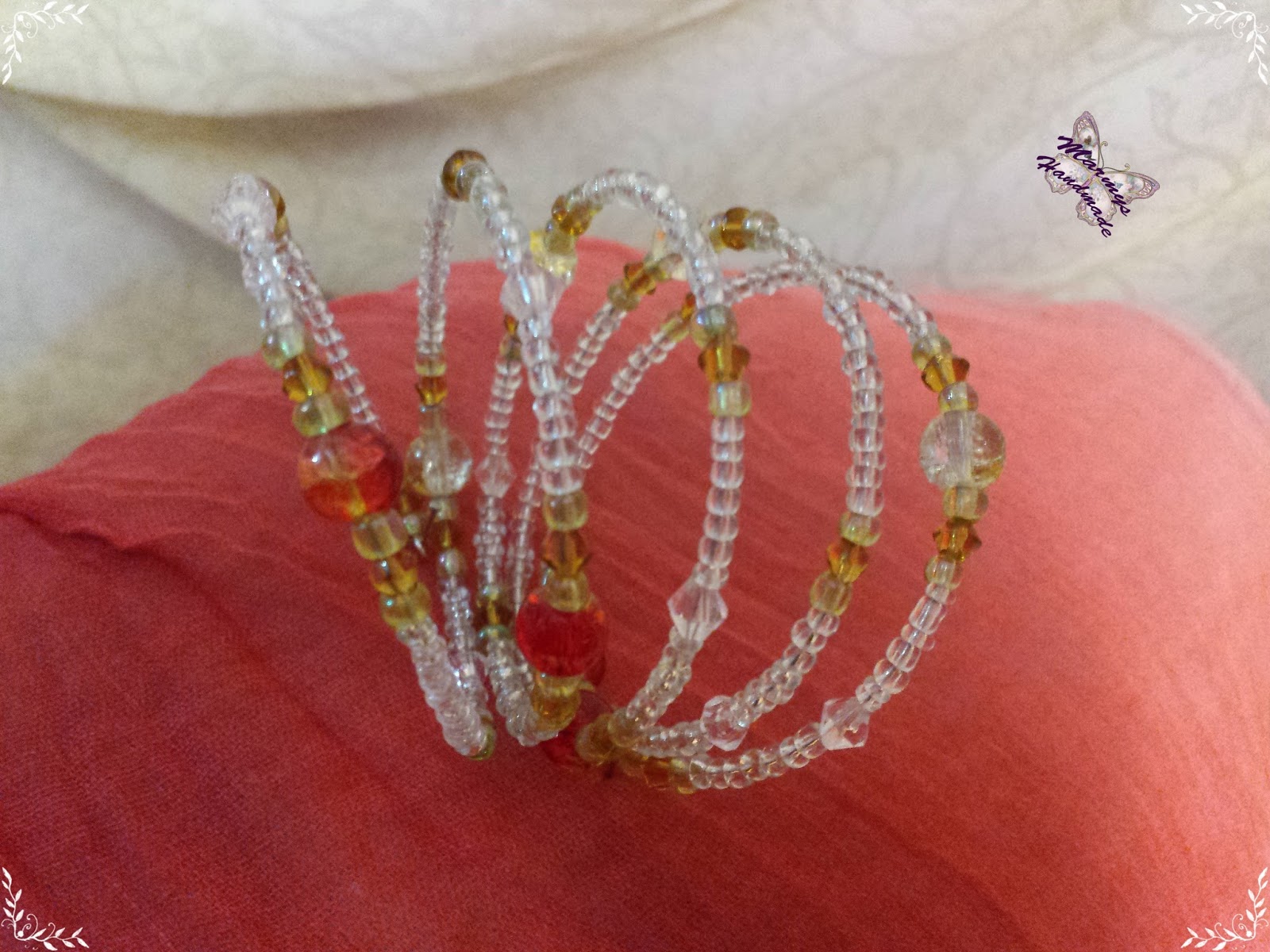 Marmys Handmade: Bratara Margele de nisip