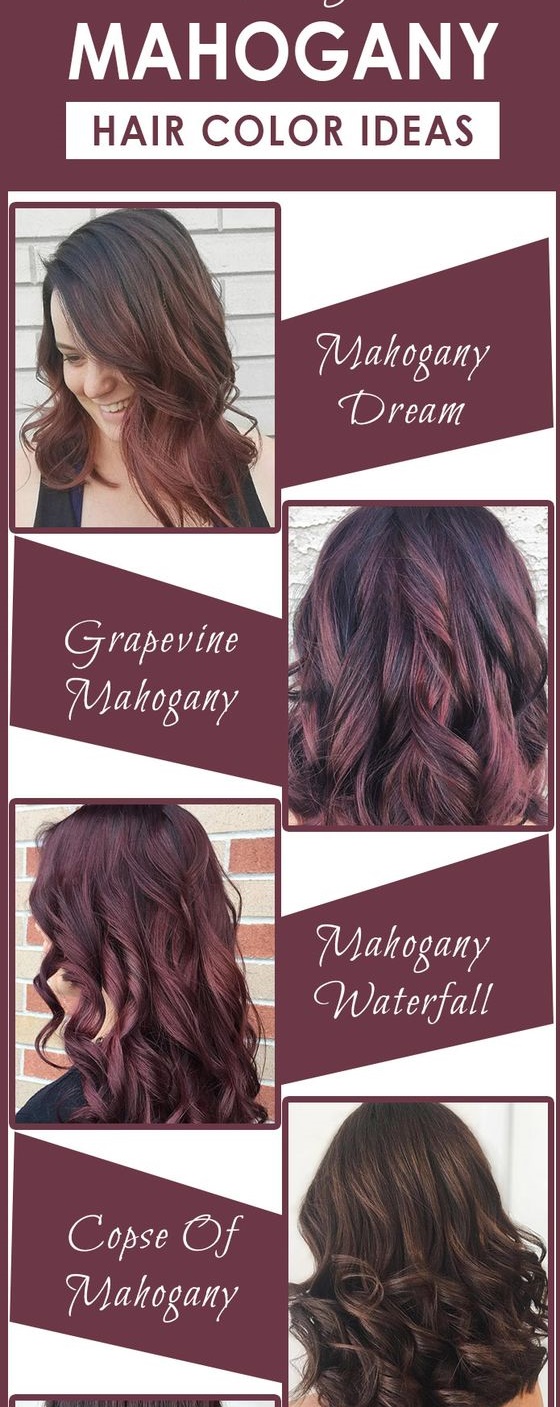 The Sexiest Mahogany Hair Color Inspiration