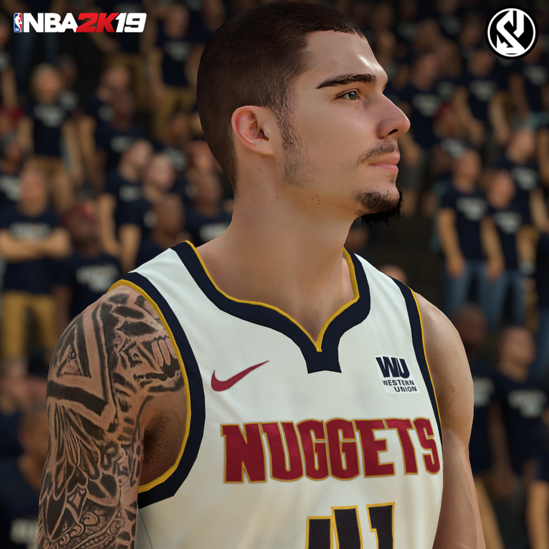 NBA 2K19 Juancho Hernangomez Cyberface by Shuajota - Shuajota: NBA 2K23 ...