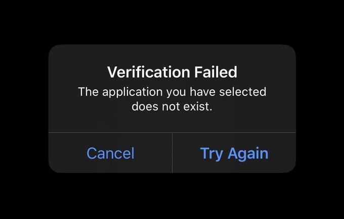 The Application You Have Selected Does Not Exist IPhone Solved IPhone News Online IPhone the-application-you-have-selected-does-not-exist-iphone-solved-iphone-news-online-iphone