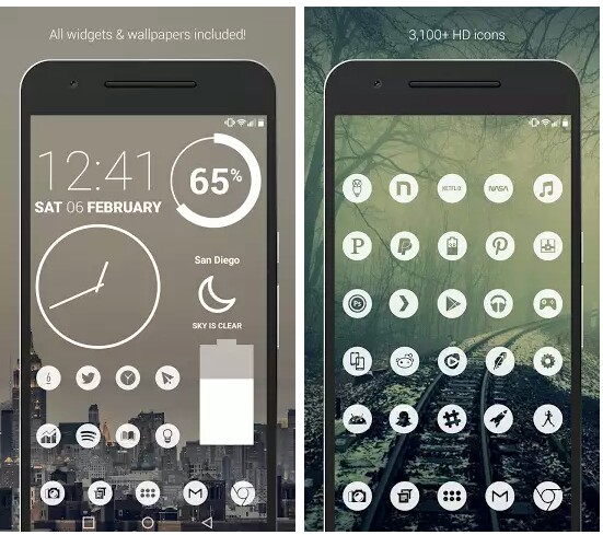 6 Best Minimalist Icon Packs For Android - TechViola