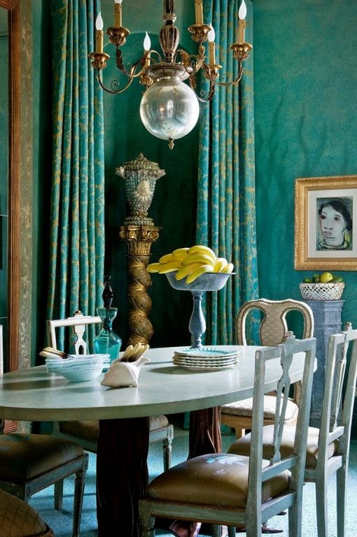 Eye For Design: Decorating With Turquoise