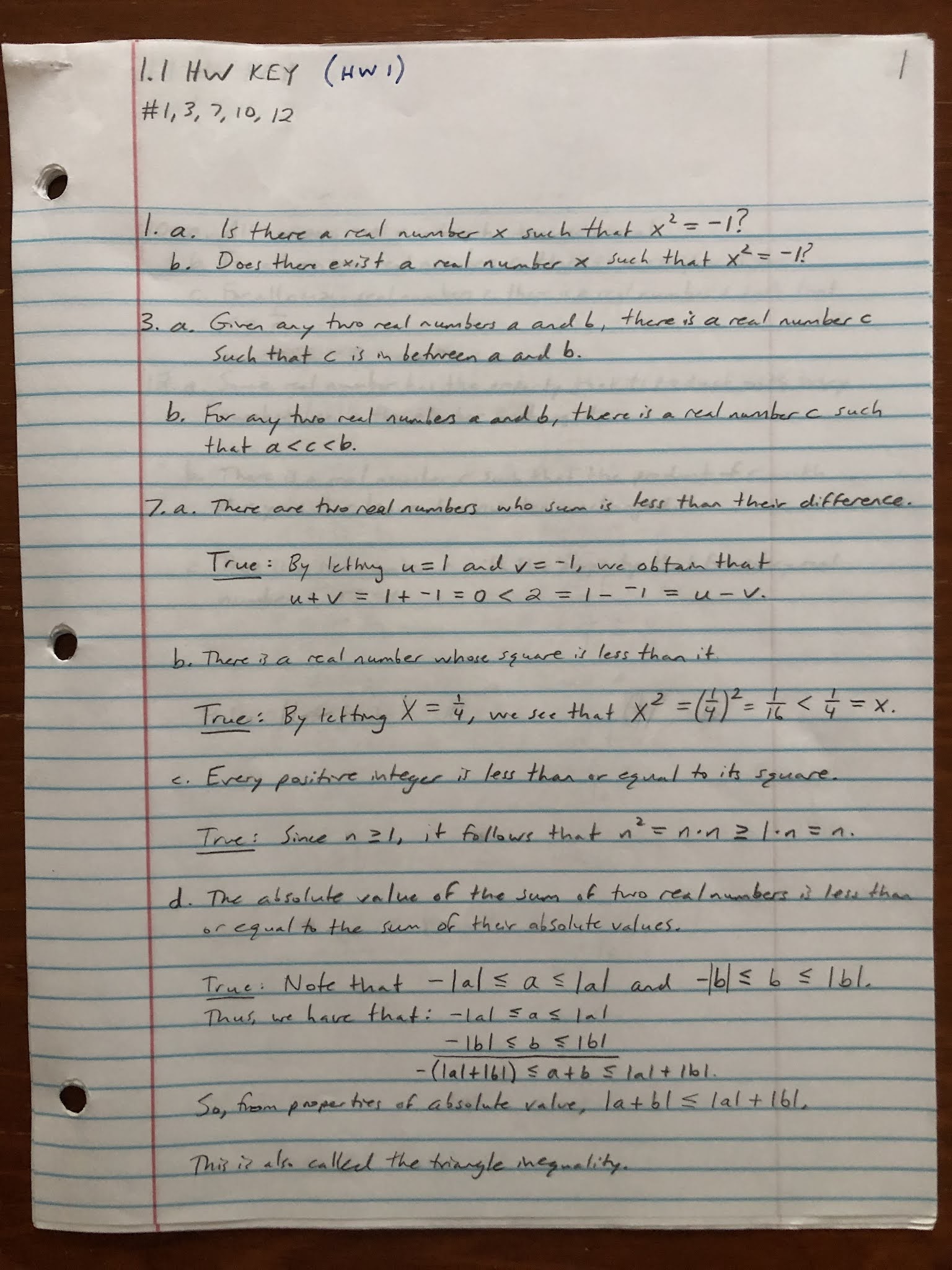 Professor Frank’s Math Blog: HW 1-1.1