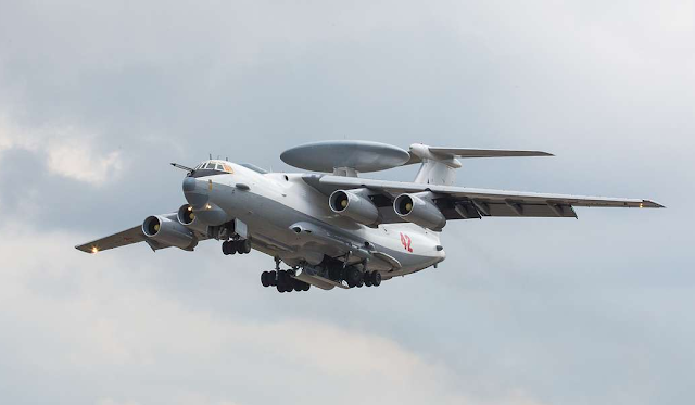 desarrollo defensa y tecnologia belica: La Fuerza Aérea Rusa recibe el sexto A-50U, el avión de ...
