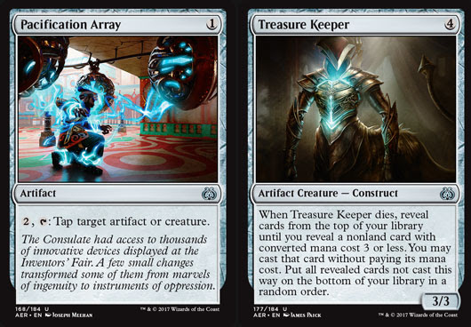 Magic the Gathering Adventures: Aether Revolt Review: Artifacts