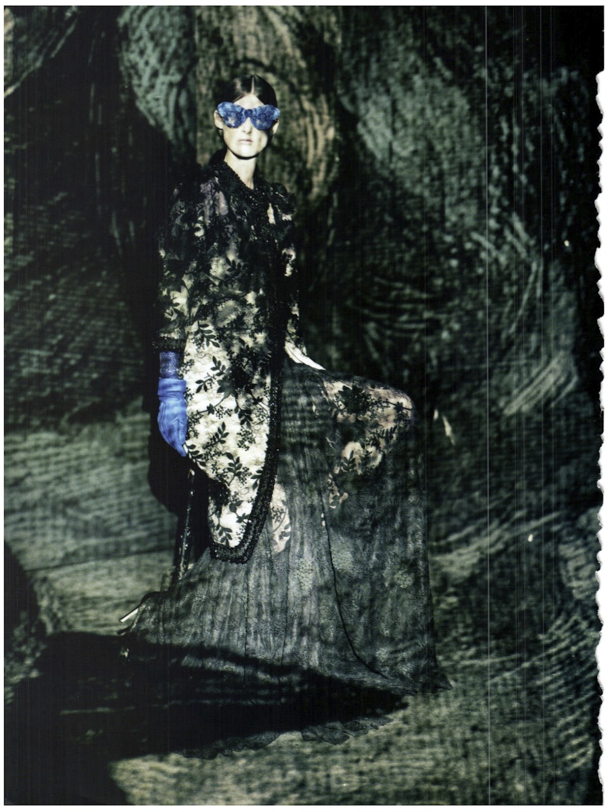 a lady in spring: marie piovesan by paolo roversi for vogue italia ...