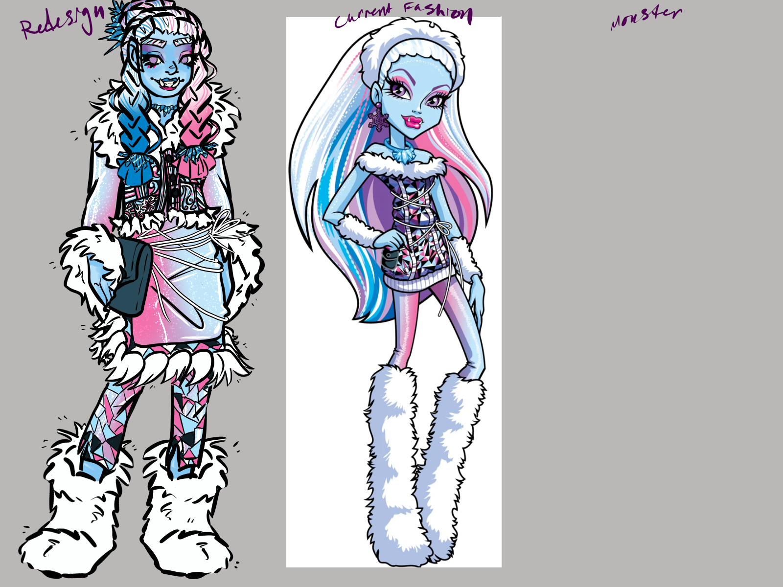 Monster High Re-designs