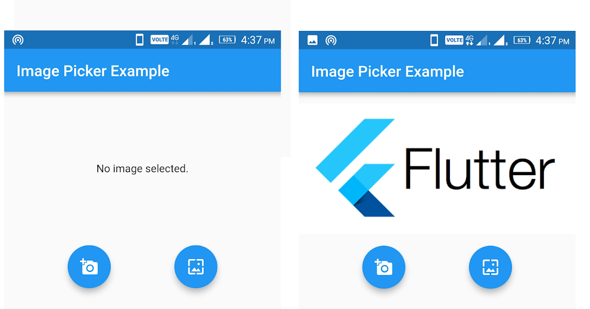 Image Picker In Flutter || Amazevalley