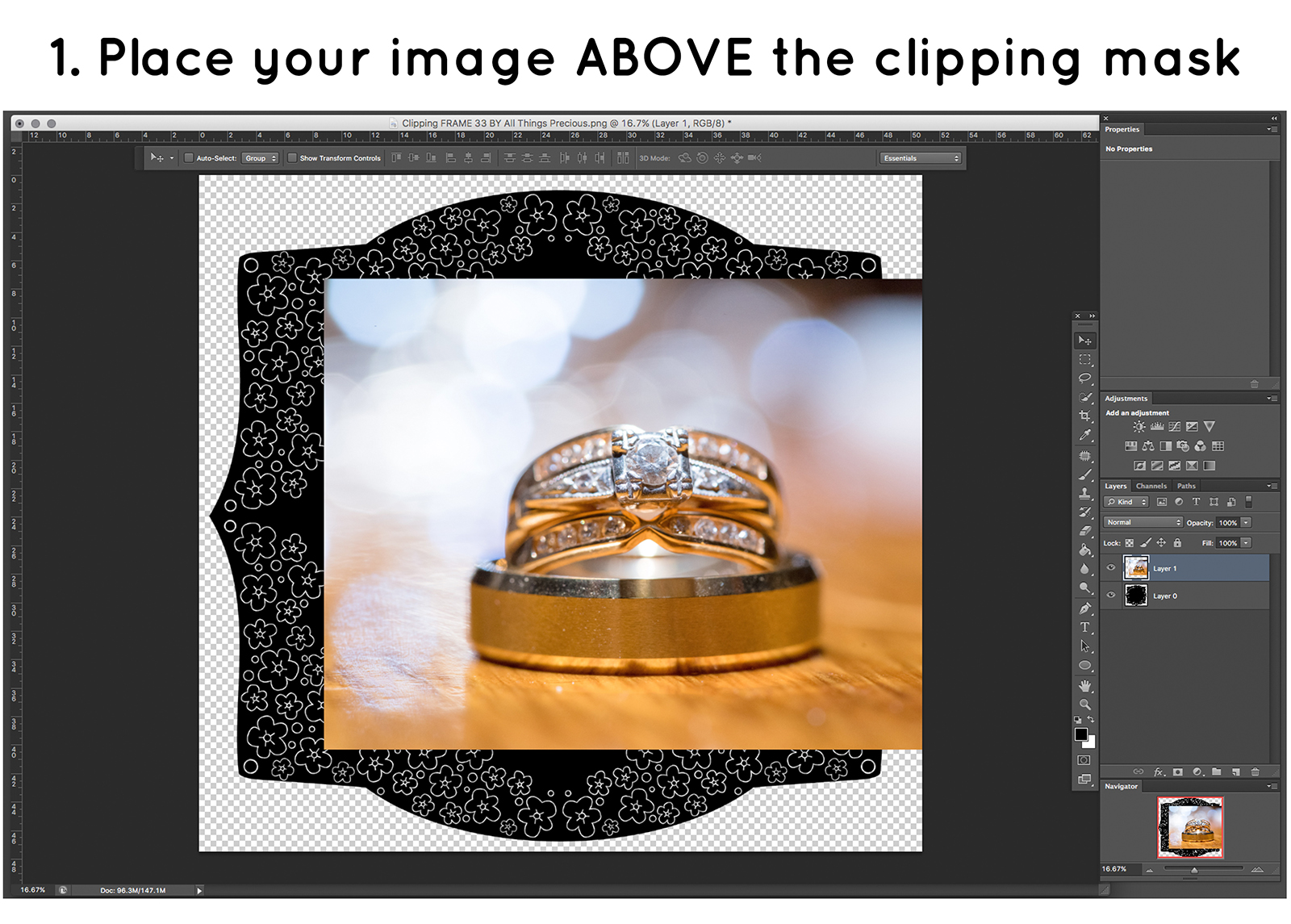 ATP Textures: How to Use Clipping Masks In Photoshop