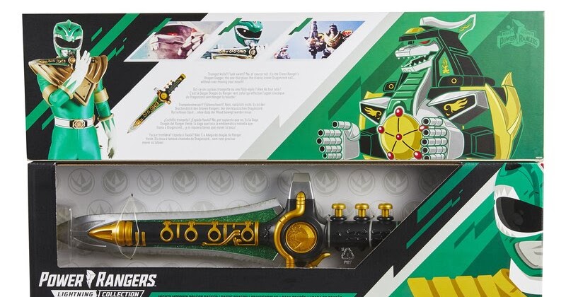 Hasbro Unveils The Power Rangers Lightning Collection Dragon Dagger ...
